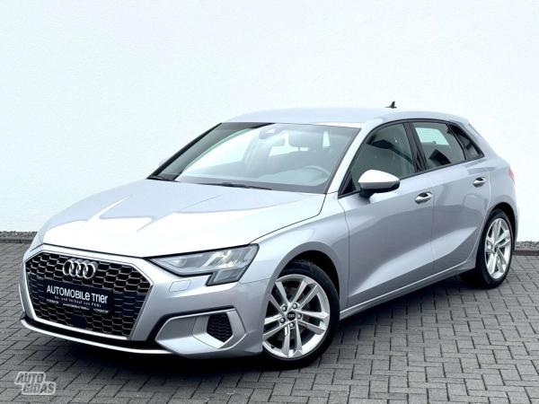 Pelēks Audi A3 2021 Kauņa, ar dzinēja tilpumu 1.50 L un nobraukumu 72 tūkst. km par 23935 €, foto 1 vietnē AUTOMOTO.COM.LV