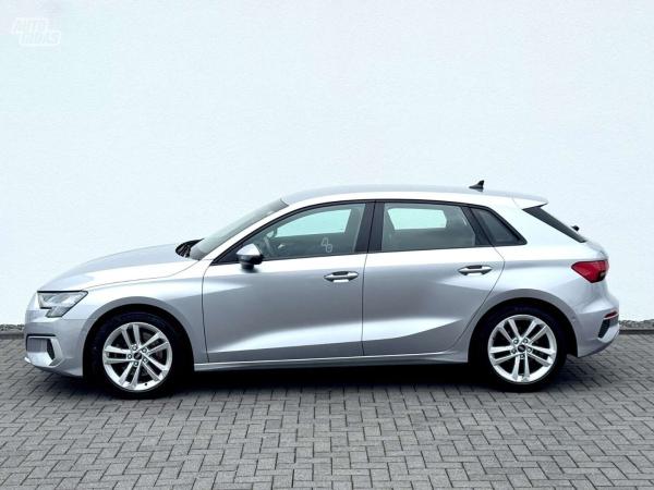 Pelēks Audi A3 2021 Kauņa, ar dzinēja tilpumu 1.50 L un nobraukumu 72 tūkst. km par 23935 €, foto 8 vietnē AUTOMOTO.COM.LV