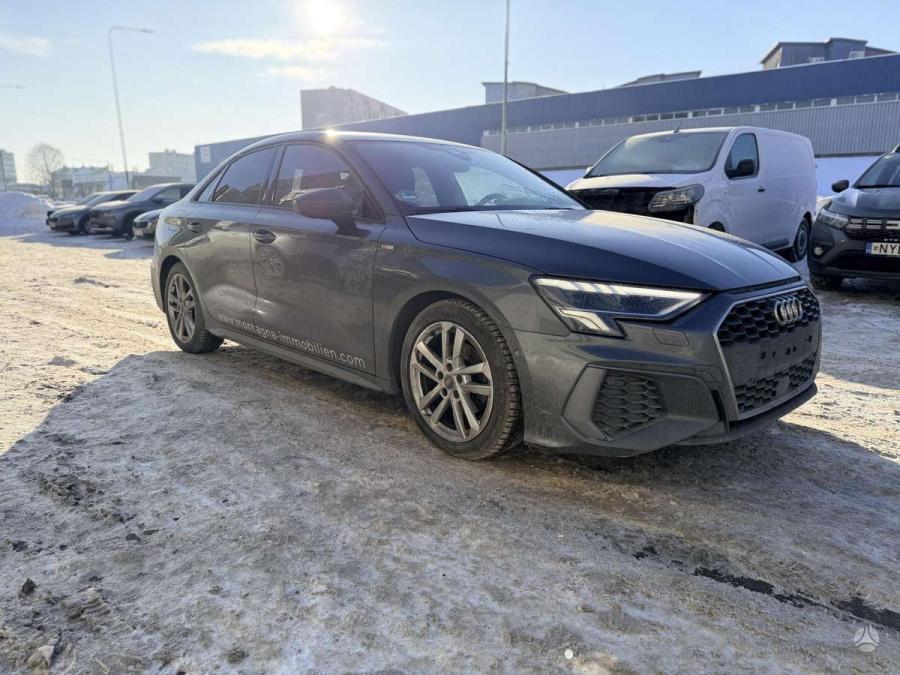 Pelēks Audi A3 2021 Viļņa, ar dzinēja tilpumu 1.50 L un nobraukumu 181 tūkst. km par 21100 €, foto 1 vietnē AUTOMOTO.COM.LV