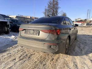 Grey Audi A3 2021 in Vilnius, with an engine capacity of 1.50 L and mileage of 181 thousand km for 21100 €, photo 5 on AUTOMOTO.COM.LV