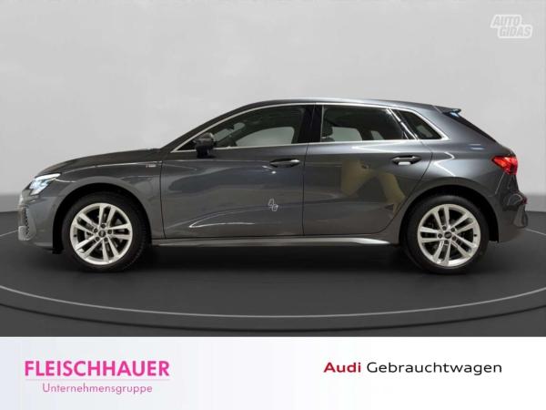 Pelēks Audi A3 2022 Kauņa, ar dzinēja tilpumu 1.50 L un nobraukumu 57 tūkst. km par 28570 €, foto 3 vietnē AUTOMOTO.COM.LV