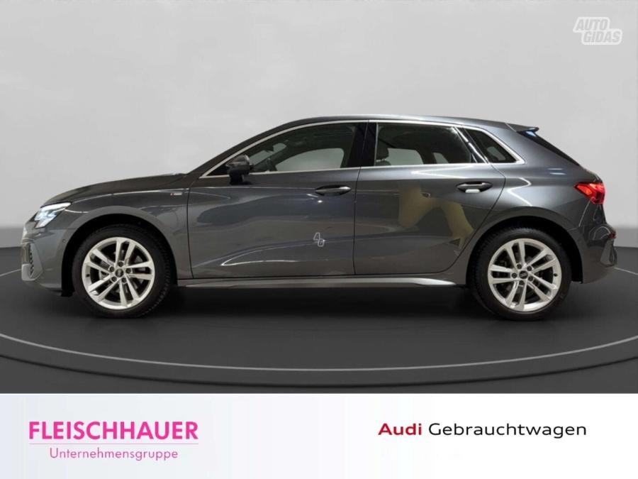 Pelēks Audi A3 2022 Kauņa, ar dzinēja tilpumu 1.50 L un nobraukumu 57 tūkst. km par 28570 €, foto 3 vietnē AUTOMOTO.COM.LV