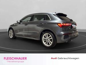 Pelēks Audi A3 2022 Kauņa, ar dzinēja tilpumu 1.50 L un nobraukumu 57 tūkst. km par 28570 €, foto 4 vietnē AUTOMOTO.COM.LV