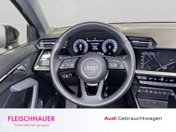 Pelēks Audi A3 2022 Kauņa, ar dzinēja tilpumu 1.50 L un nobraukumu 57 tūkst. km par 28570 €, foto 10 vietnē AUTOMOTO.COM.LV