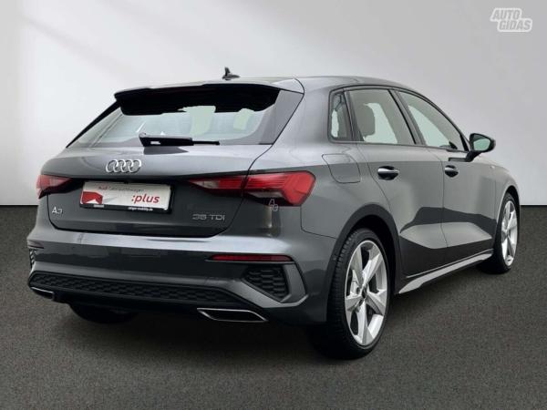 Pelēks Audi A3 2022 Kauņa, ar dzinēja tilpumu 2.00 L un nobraukumu 78 tūkst. km par 30630 €, foto 3 vietnē AUTOMOTO.COM.LV