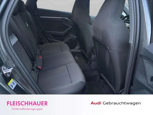 Grey Audi A3 2022 in Kaunas, with an engine capacity of 1.40 L and mileage of 27 thousand km for 31145 €, photo 9 on AUTOMOTO.COM.LV