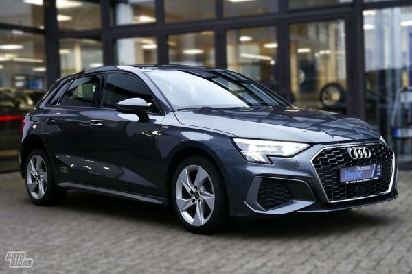 Pelēks Audi A3 2022 Kauņa, ar dzinēja tilpumu 1.40 L un nobraukumu 57 tūkst. km par 27025 €, foto 3 vietnē AUTOMOTO.COM.LV