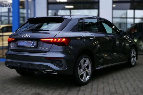 Pelēks Audi A3 2022 Kauņa, ar dzinēja tilpumu 1.40 L un nobraukumu 57 tūkst. km par 27025 €, foto 4 vietnē AUTOMOTO.COM.LV