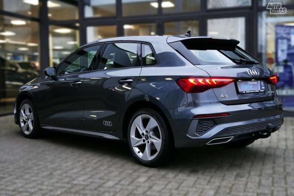 Pelēks Audi A3 2022 Kauņa, ar dzinēja tilpumu 1.40 L un nobraukumu 57 tūkst. km par 27025 €, foto 6 vietnē AUTOMOTO.COM.LV
