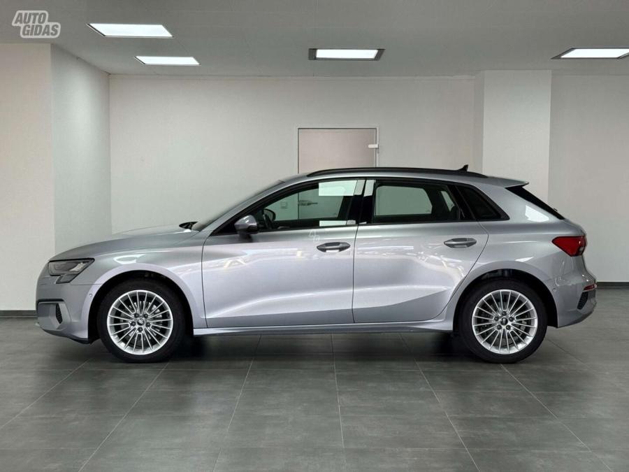 Grey Audi A3 2022 in Kaunas, with an engine capacity of 2.00 L and mileage of 67 thousand km for 26934 €, photo 3 on AUTOMOTO.COM.LV