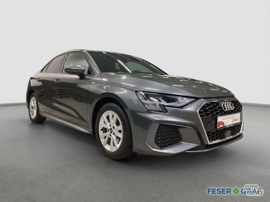 Pelēks Audi A3 2022 Kauņa, ar dzinēja tilpumu 2.00 L un nobraukumu 80 tūkst. km par 28559 €, foto 3 vietnē AUTOMOTO.COM.LV