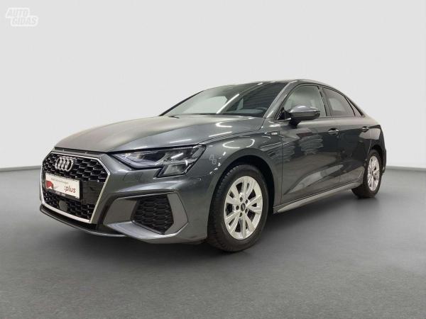 Grey Audi A3 2022 in Kaunas, with an engine capacity of 2.00 L and mileage of 80 thousand km for 28559 €, photo 9 on AUTOMOTO.COM.LV
