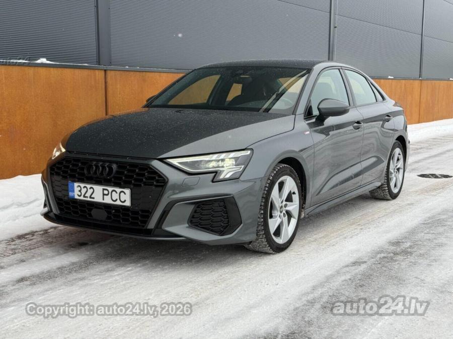 Pelēks Audi A3 2022 Tallina, ar dzinēja tilpumu 2.00 L un nobraukumu 61 tūkst. km par 26900 €, foto 1 vietnē AUTOMOTO.COM.LV