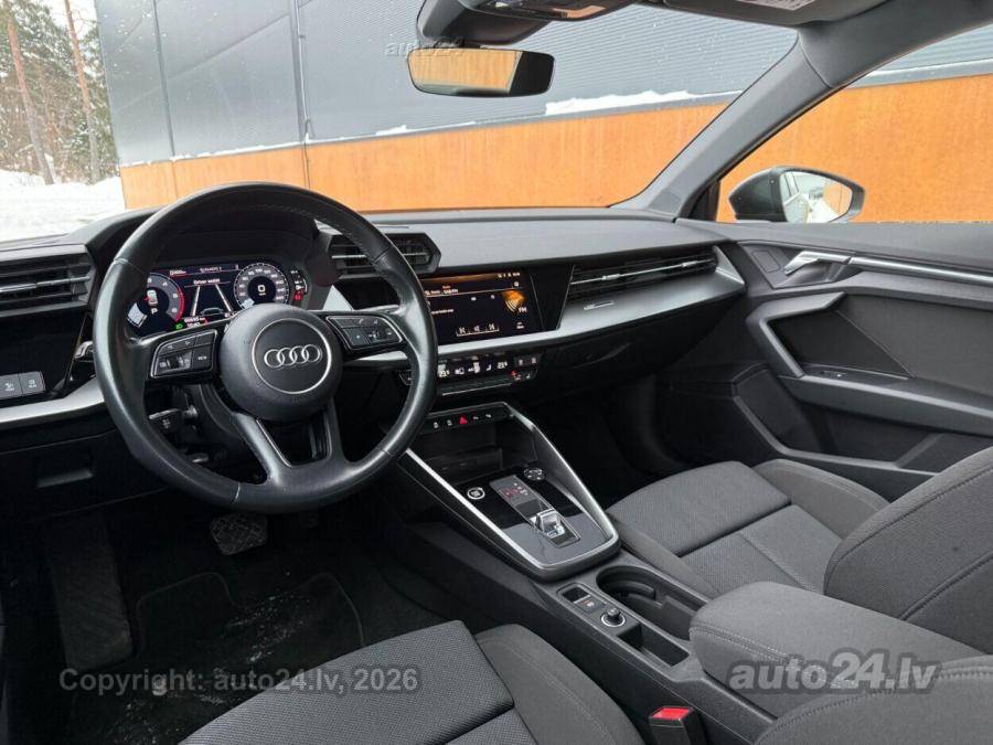 Pelēks Audi A3 2022 Tallina, ar dzinēja tilpumu 2.00 L un nobraukumu 61 tūkst. km par 26900 €, foto 7 vietnē AUTOMOTO.COM.LV