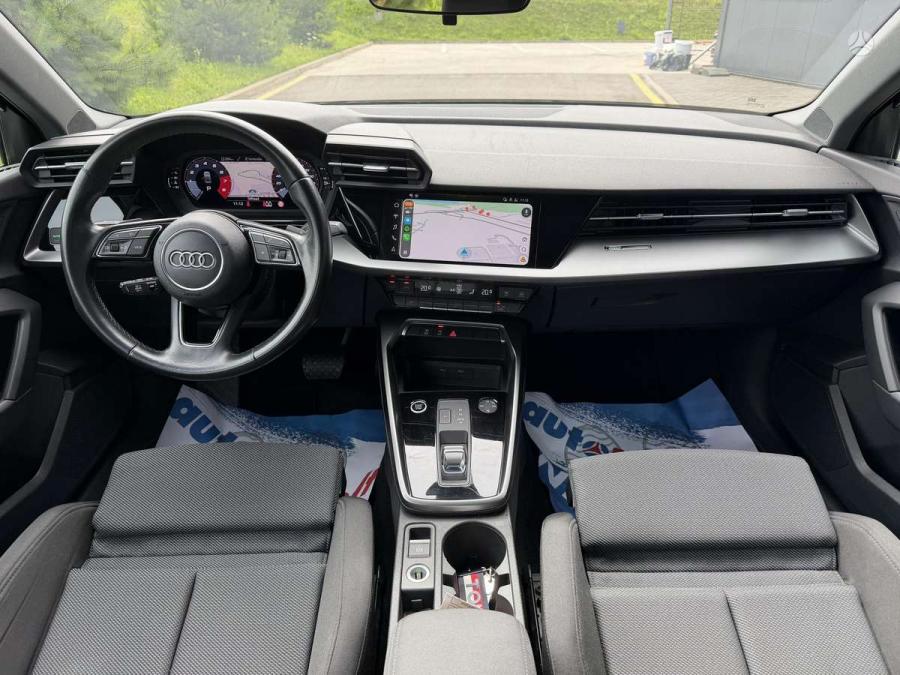 Pelēks Audi A3 2022 Kauņa, ar dzinēja tilpumu 1.50 L un nobraukumu 196 tūkst. km par 18500 €, foto 3 vietnē AUTOMOTO.COM.LV