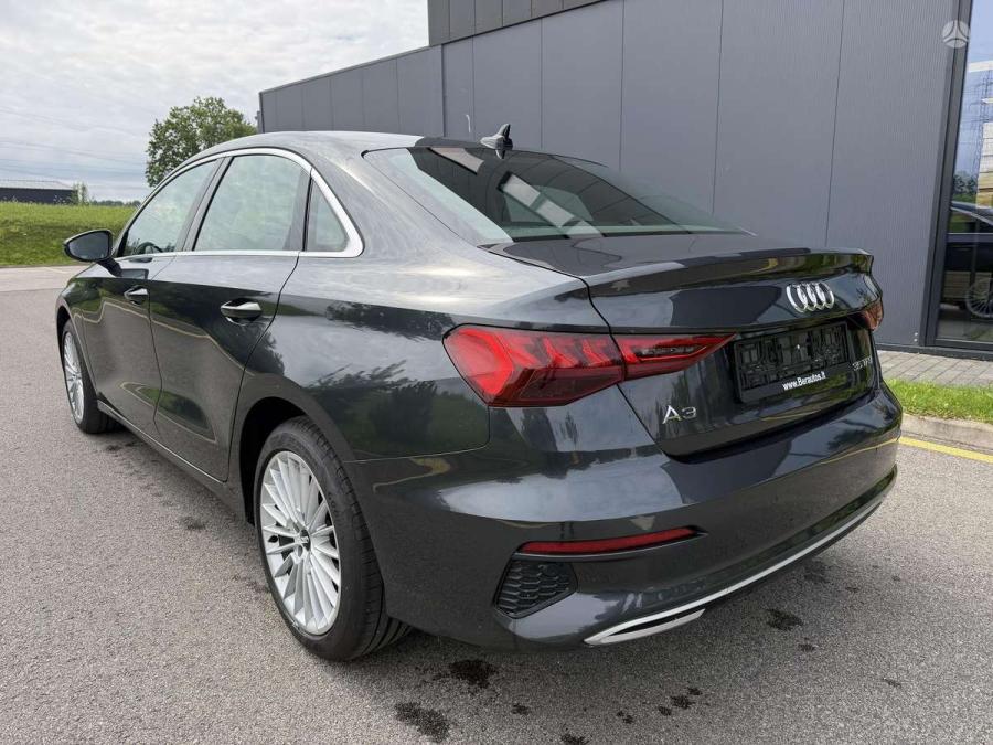 Grey Audi A3 2022 in Kaunas, with an engine capacity of 1.50 L and mileage of 196 thousand km for 17900 €, photo 7 on AUTOMOTO.COM.LV