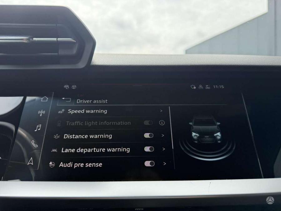 Pelēks Audi A3 2022 Kauņa, ar dzinēja tilpumu 1.50 L un nobraukumu 196 tūkst. km par 17900 €, foto 27 vietnē AUTOMOTO.COM.LV