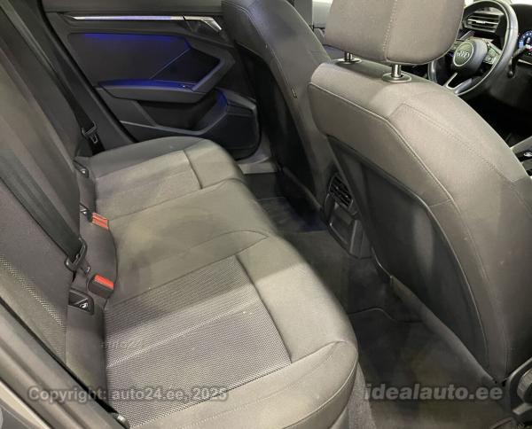 Pelēks Audi A3 2023 Tallina, ar dzinēja tilpumu 1.50 L un nobraukumu 53 tūkst. km par 25990 €, foto 11 vietnē AUTOMOTO.COM.LV