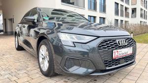 Pelēks Audi A3 2023 Kauņa, ar dzinēja tilpumu 1.00 L un nobraukumu 31 tūkst. km par 24735 €, foto  vietnē AUTOMOTO.COM.LV
