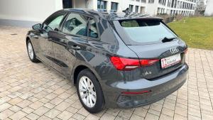 Grey Audi A3 2023 in Kaunas, with an engine capacity of 1.00 L and mileage of 31 thousand km for 24735 €, photo 6 on AUTOMOTO.COM.LV