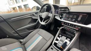 Grey Audi A3 2023 in Kaunas, with an engine capacity of 1.00 L and mileage of 31 thousand km for 24735 €, photo 11 on AUTOMOTO.COM.LV