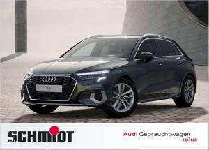 Pelēks Audi A3 2023 Kauņa, ar dzinēja tilpumu 1.50 L un nobraukumu 28 tūkst. km par 31608 €, foto  vietnē AUTOMOTO.COM.LV