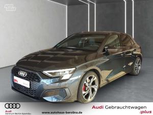 Grey Audi A3 2023 in Kaunas, with an engine capacity of 1.50 L and mileage of 32 thousand km for 32474 €, photo 2 on AUTOMOTO.COM.LV