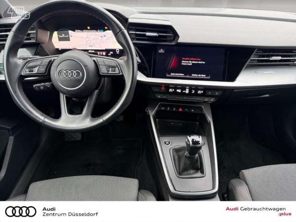 Grey Audi A3 2023 in Kaunas, with an engine capacity of 1.00 L and mileage of 78 thousand km for 24357 €, photo 6 on AUTOMOTO.COM.LV