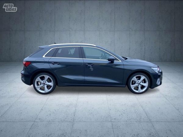 Grey Audi A3 2024 in Kaunas, with an engine capacity of 1.50 L and mileage of 28 thousand km for 29742 €, photo 7 on AUTOMOTO.COM.LV