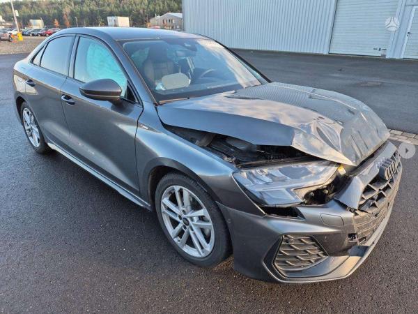 Grey Audi A3 2025 in Klaipeda, with an engine capacity of 1.50 L and mileage of 23 thousand km for 18300 €, photo 2 on AUTOMOTO.COM.LV