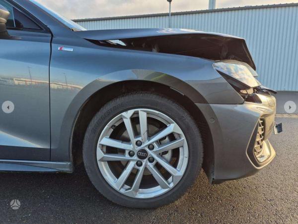 Grey Audi A3 2025 in Klaipeda, with an engine capacity of 1.50 L and mileage of 23 thousand km for 18300 €, photo 5 on AUTOMOTO.COM.LV