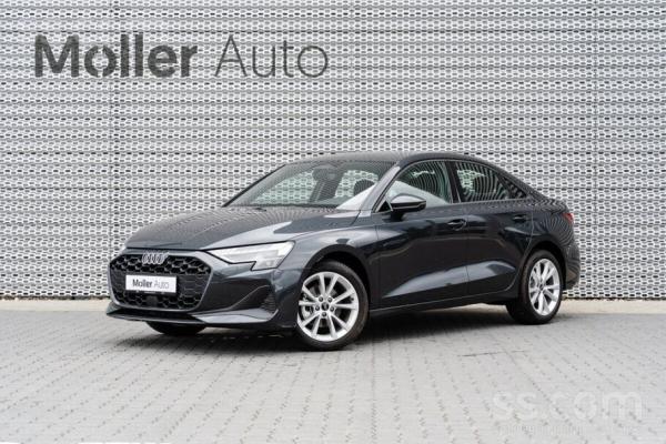 Серый Ауди А3 2026 в Рига, объемом двигателя 1.50 л и пробегом 38 тыс. км за 32900 €, фото 1 на AUTOMOTO.COM.LV