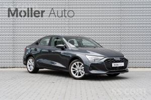 Grey Audi A3 2026 in Riga, with an engine capacity of 1.50 L and mileage of 38 thousand km for 32900 €, photo 3 on AUTOMOTO.COM.LV