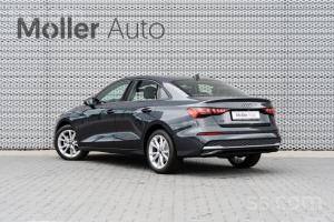 Grey Audi A3 2026 in Riga, with an engine capacity of 1.50 L and mileage of 38 thousand km for 32900 €, photo 4 on AUTOMOTO.COM.LV
