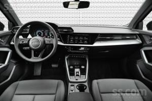 Grey Audi A3 2026 in Riga, with an engine capacity of 1.50 L and mileage of 38 thousand km for 32900 €, photo 7 on AUTOMOTO.COM.LV