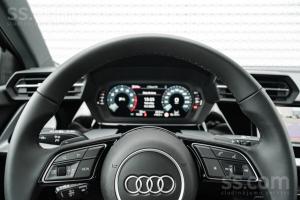 Grey Audi A3 2026 in Riga, with an engine capacity of 1.50 L and mileage of 38 thousand km for 32900 €, photo 14 on AUTOMOTO.COM.LV