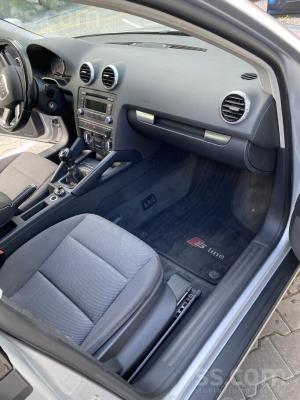 Pelēks Audi A3 2010 Rīga, ar dzinēja tilpumu 1.60 L un nobraukumu 203 tūkst. km par 5200 €, foto 7 vietnē AUTOMOTO.COM.LV
