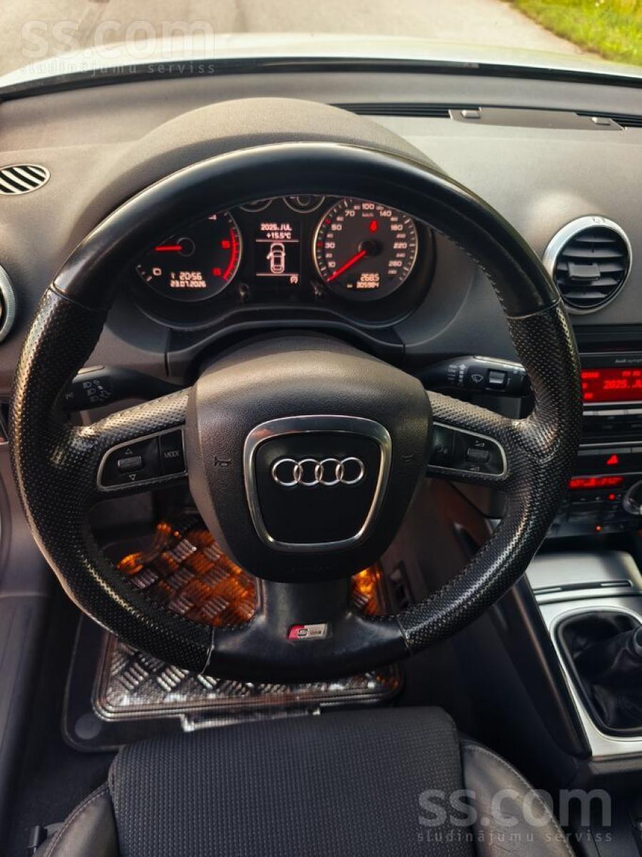 Pelēks Audi A3 2011 Tukums, ar dzinēja tilpumu 1.60 L un nobraukumu 306 tūkst. km par 5700 €, foto 8 vietnē AUTOMOTO.COM.LV