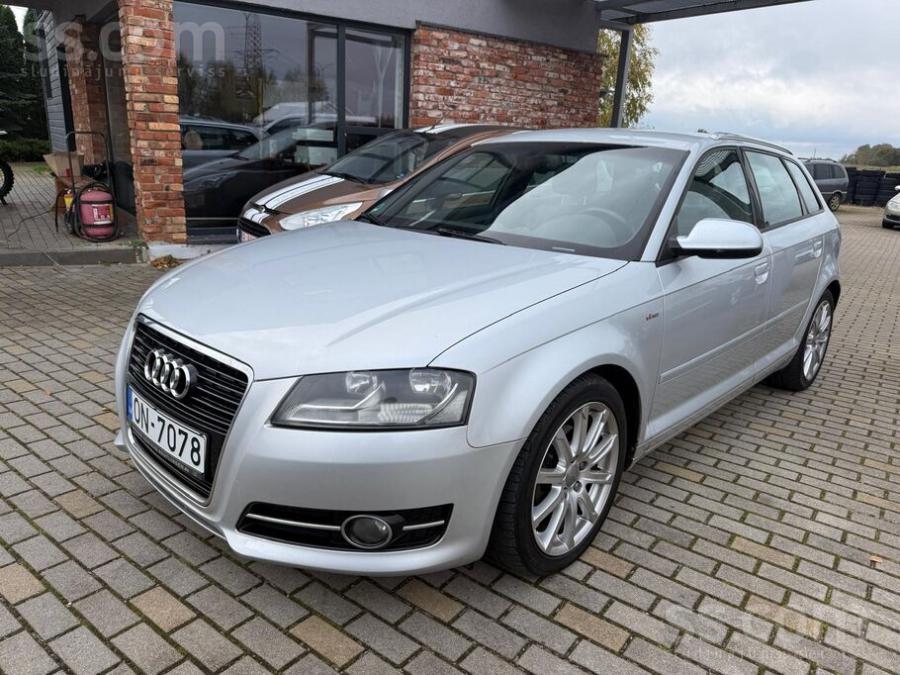 Grey Audi A3 2011 in Talsi, with an engine capacity of 1.60 L and mileage of 0 thousand km for 5700 €, photo 1 on AUTOMOTO.COM.LV