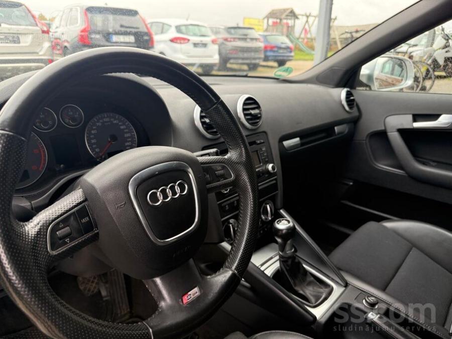 Grey Audi A3 2011 in Talsi, with an engine capacity of 1.60 L and mileage of 0 thousand km for 5700 €, photo 17 on AUTOMOTO.COM.LV
