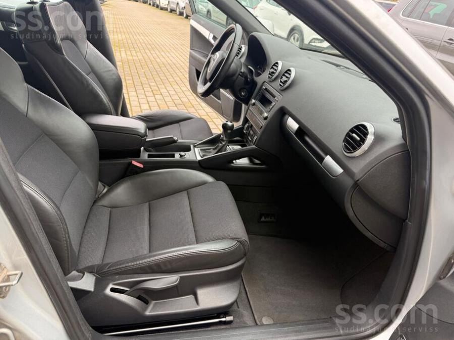 Grey Audi A3 2011 in Talsi, with an engine capacity of 1.60 L and mileage of 0 thousand km for 5700 €, photo 23 on AUTOMOTO.COM.LV