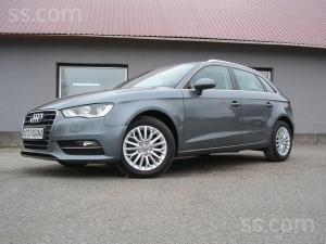Grey Audi A3 2016 in Riga, with an engine capacity of 1.60 L and mileage of 0 thousand km for 10650 €, photo 3 on AUTOMOTO.COM.LV