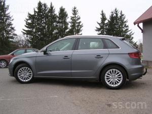 Grey Audi A3 2016 in Riga, with an engine capacity of 1.60 L and mileage of 0 thousand km for 10650 €, photo 5 on AUTOMOTO.COM.LV