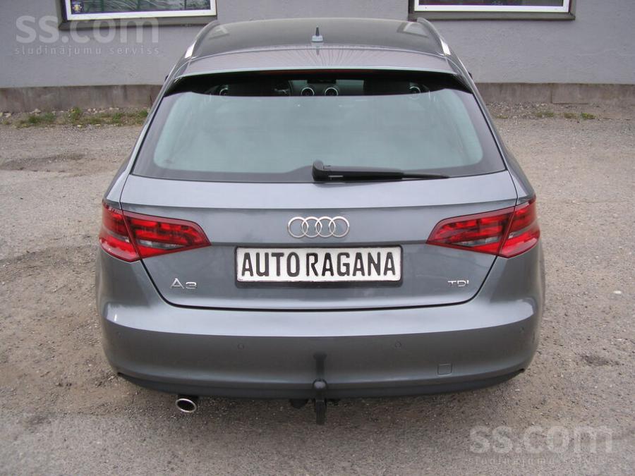 Grey Audi A3 2016 in Riga, with an engine capacity of 1.60 L and mileage of 0 thousand km for 10650 €, photo 7 on AUTOMOTO.COM.LV