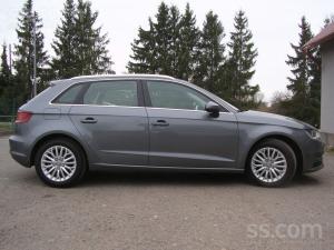 Grey Audi A3 2016 in Riga, with an engine capacity of 1.60 L and mileage of 0 thousand km for 10650 €, photo 8 on AUTOMOTO.COM.LV