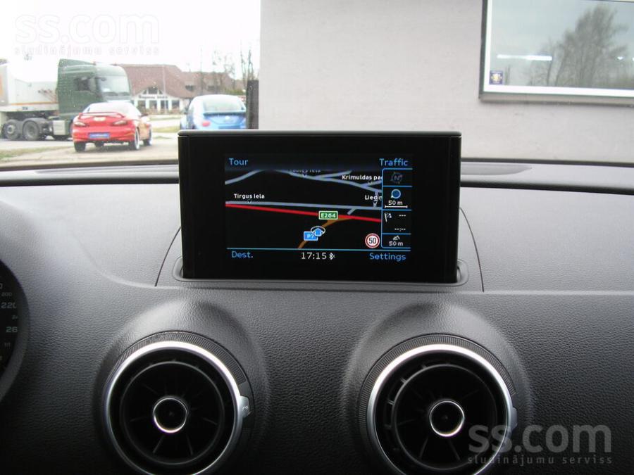 Grey Audi A3 2016 in Riga, with an engine capacity of 1.60 L and mileage of 0 thousand km for 10650 €, photo 16 on AUTOMOTO.COM.LV