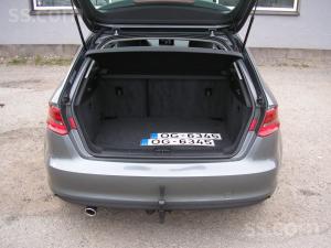 Grey Audi A3 2016 in Riga, with an engine capacity of 1.60 L and mileage of 0 thousand km for 10650 €, photo 21 on AUTOMOTO.COM.LV