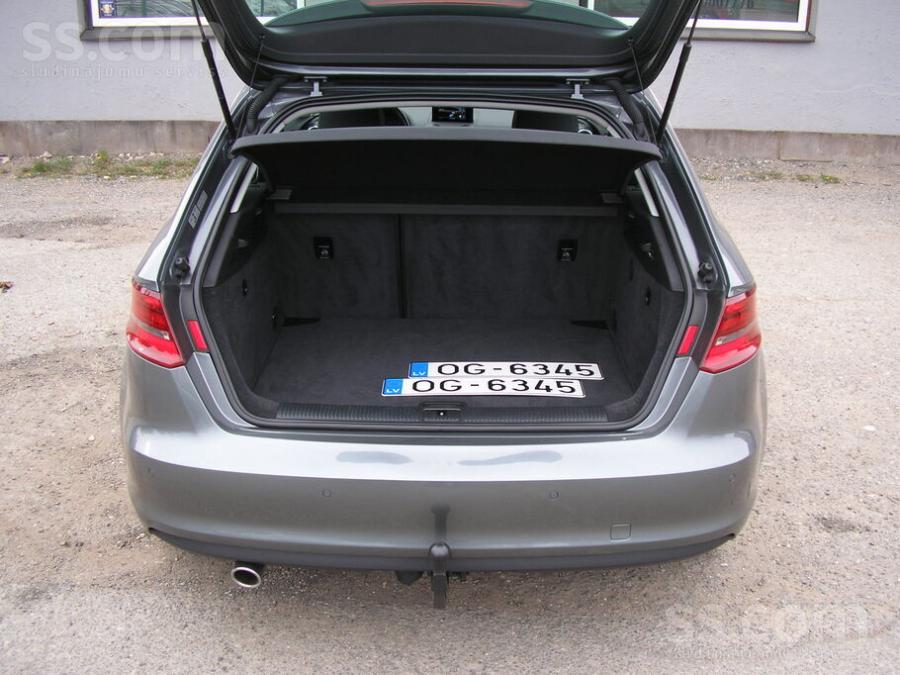 Grey Audi A3 2016 in Riga, with an engine capacity of 1.60 L and mileage of 0 thousand km for 10650 €, photo 21 on AUTOMOTO.COM.LV