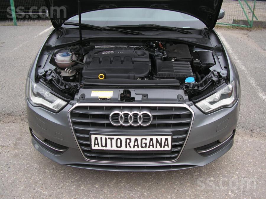 Grey Audi A3 2016 in Riga, with an engine capacity of 1.60 L and mileage of 0 thousand km for 10650 €, photo 27 on AUTOMOTO.COM.LV