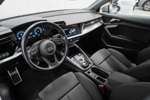 Grey Audi A3 2021 in Tallinn, with an engine capacity of 1.50 L and mileage of 86 thousand km for 24000 €, photo 9 on AUTOMOTO.COM.LV